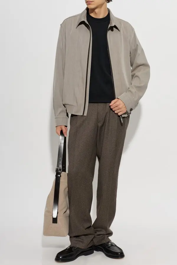 Brioni Cotton T-shirt With Logo
