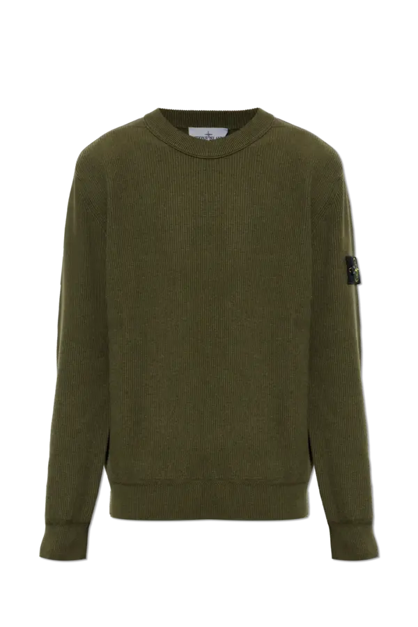 Stone Island Sweater With Patch