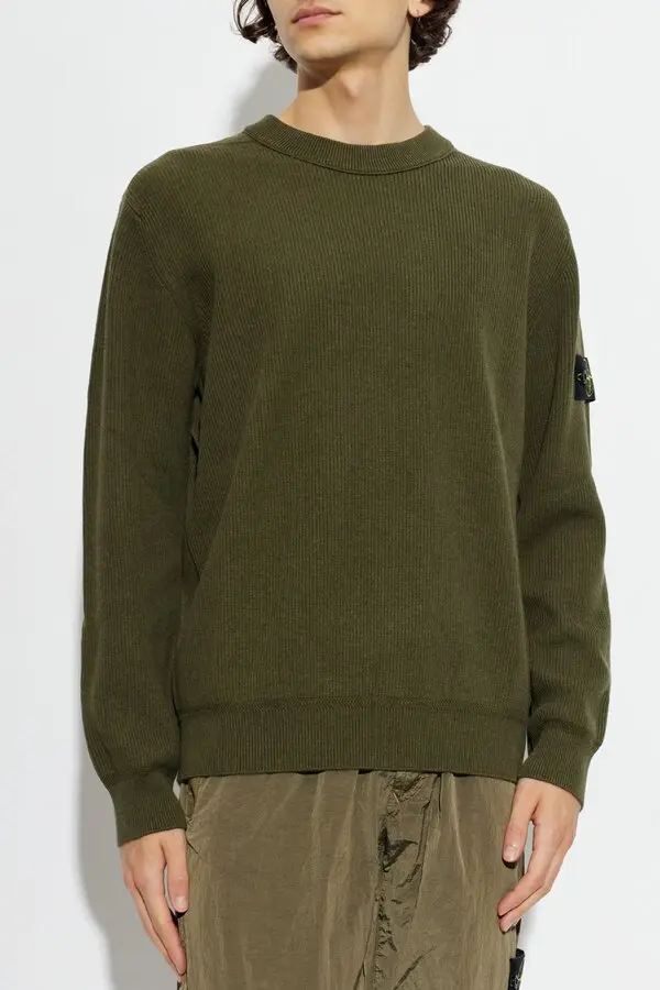 Stone Island Sweater With Patch