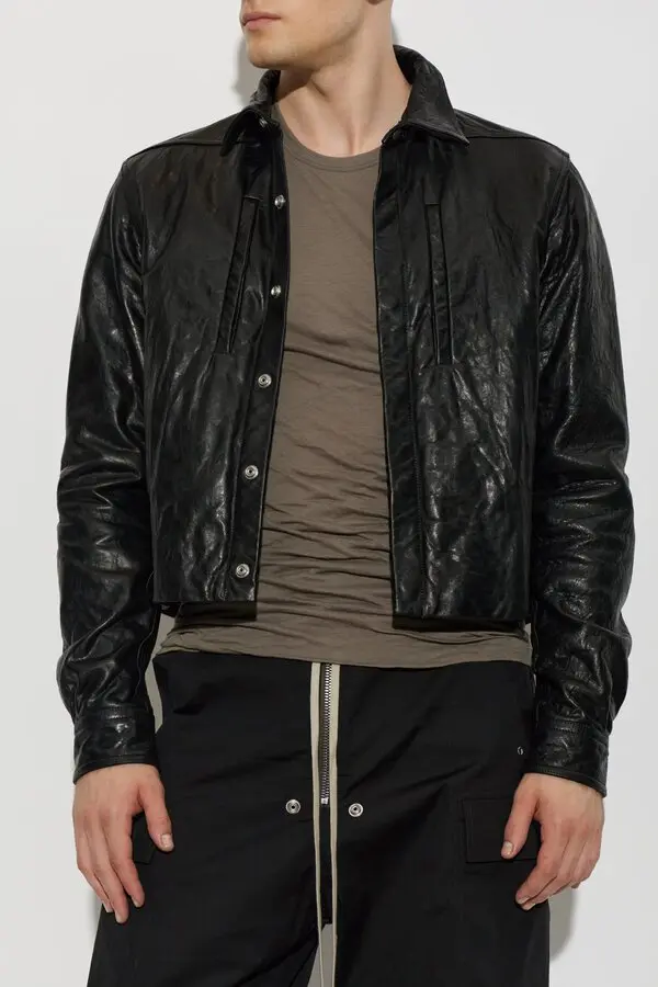 Rick Owens Leather Jacket