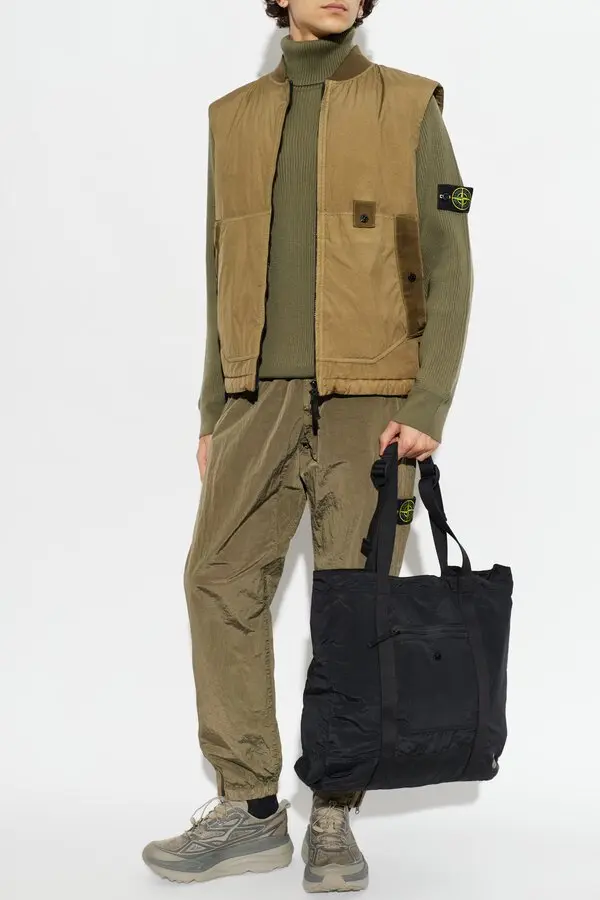 Stone Island Insulated Vest With Pockets