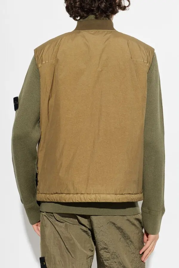Stone Island Insulated Vest With Pockets
