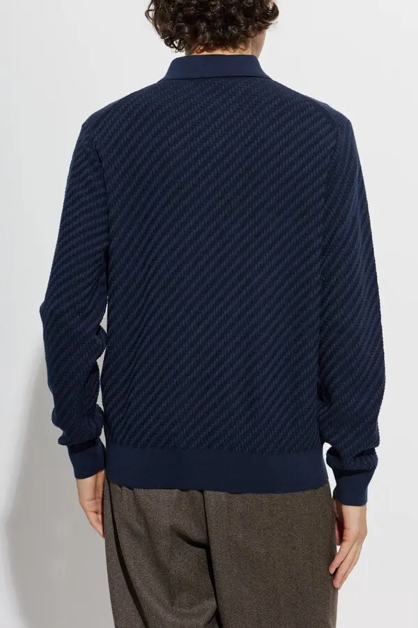 Brioni Long-sleeve Polo
