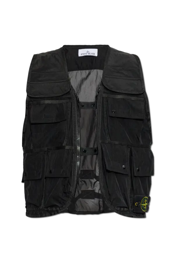 Stone Island Vest With Pockets
