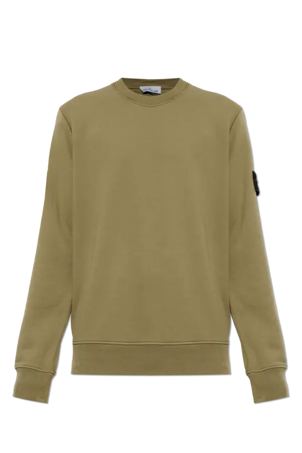 Stone Island Sweatshirt With Logo Patch