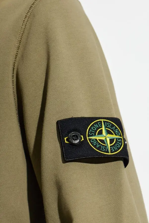 Stone Island Sweatshirt With Logo Patch