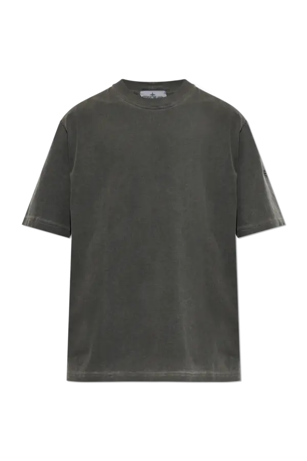 Stone Island T-shirt With Embroidered Logo