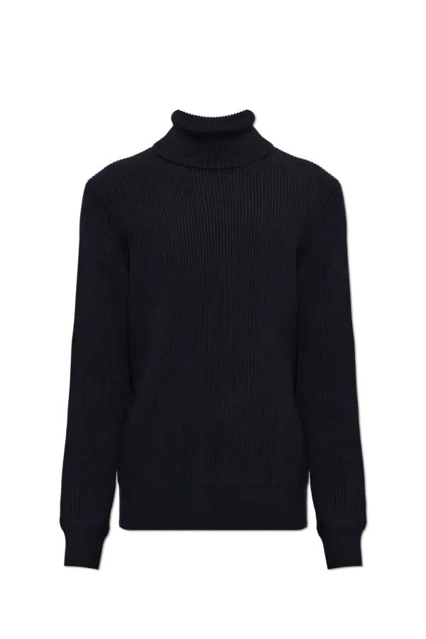 Stone Island Wool Turtleneck - Black