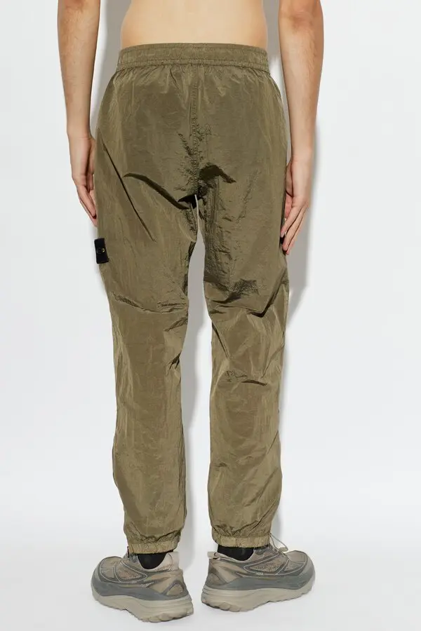 Stone Island Pants With Logo