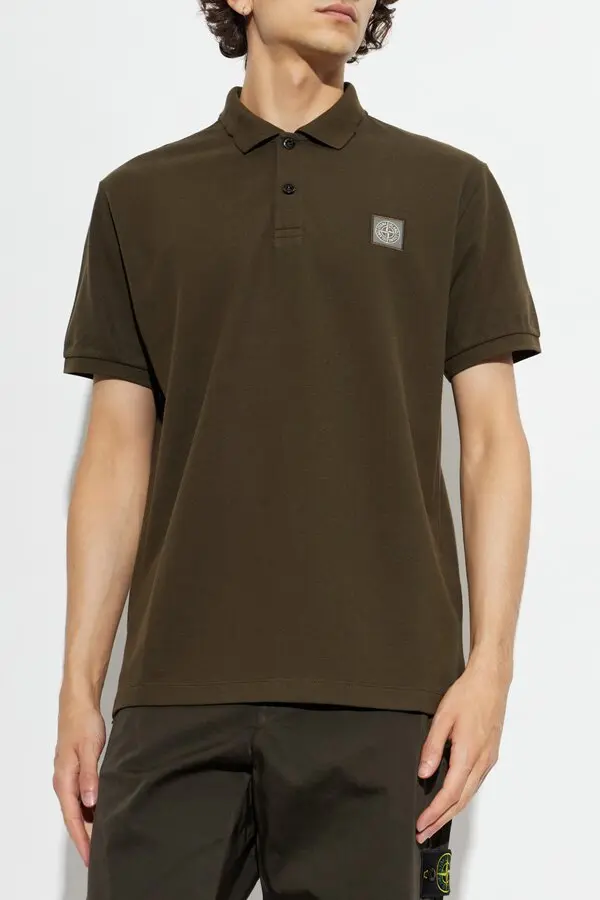 Stone Island Polo With Logo
