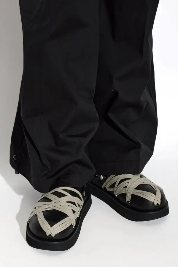 Rick Owens Platform Slides ‘padded Megalace