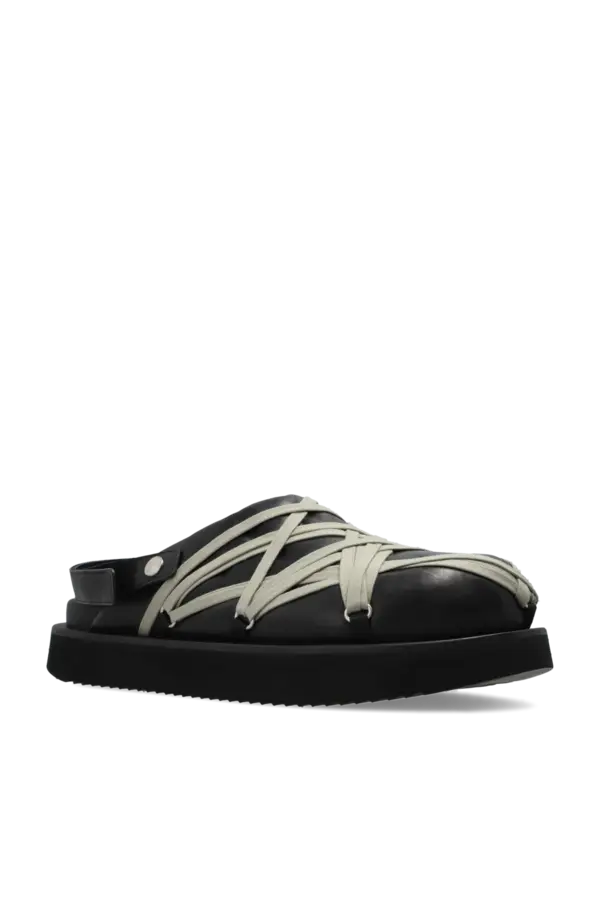Rick Owens Platform Slides ‘padded Megalace