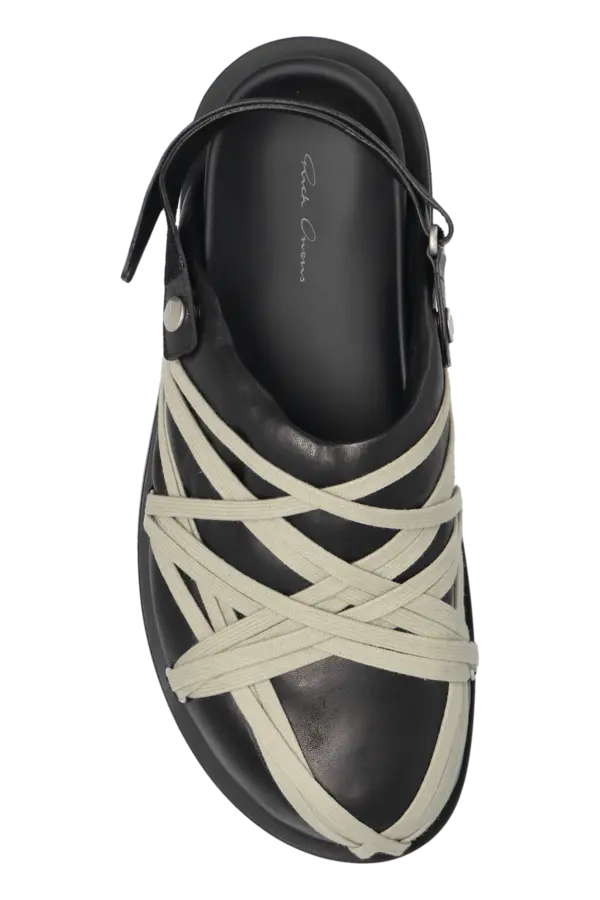 Rick Owens Platform Slides ‘padded Megalace
