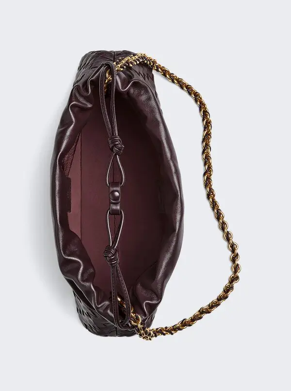 Bottega Veneta Dustbag Notte Pouch Bag Dark Barolo