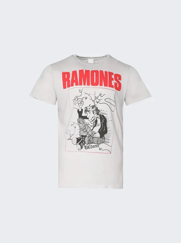 MadeWorn Ramones Tee Vintage White