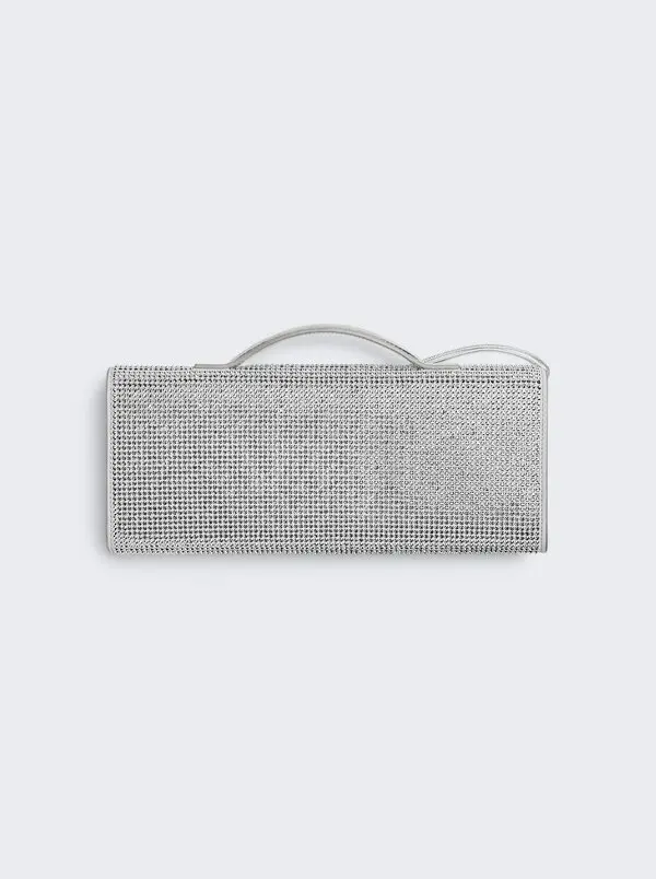 Bottega Veneta Andiamo Crystal Clutch Bag
