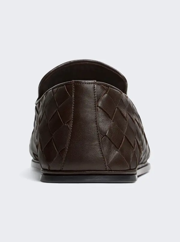 Bottega Veneta Intrecciato Leather Slipper - Brown