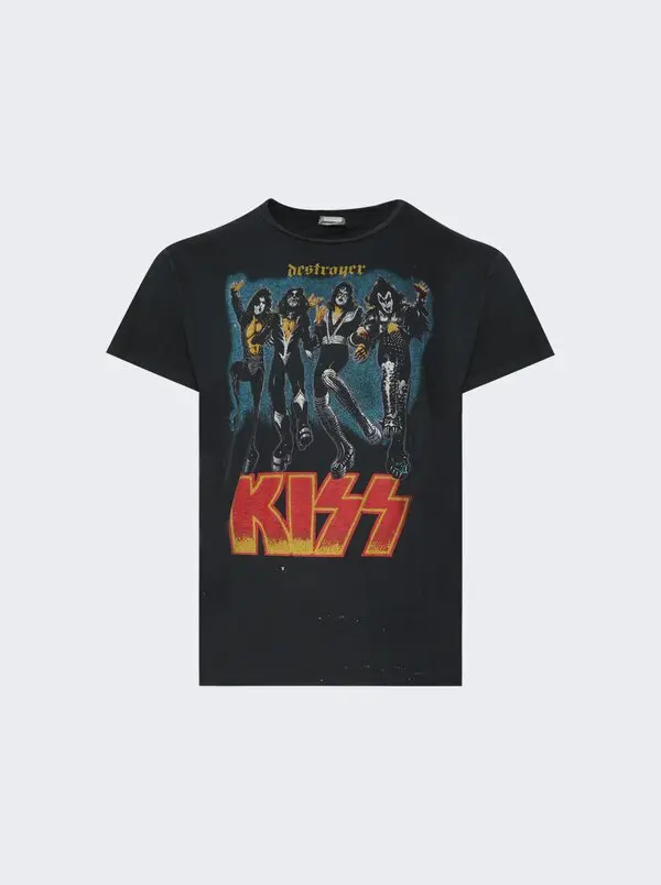 MadeWorn Kiss T-shirt Coal