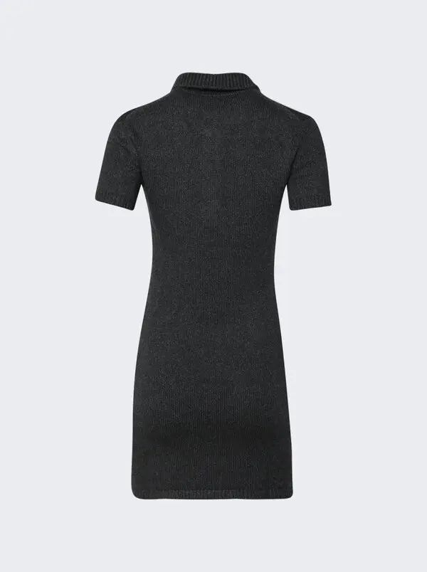 Khaite Nehra Dress Charcoal