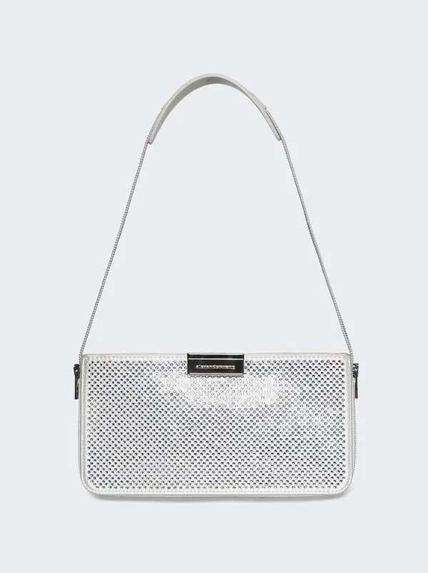 Alexander Wang Siren Crystal Mini Bag - White