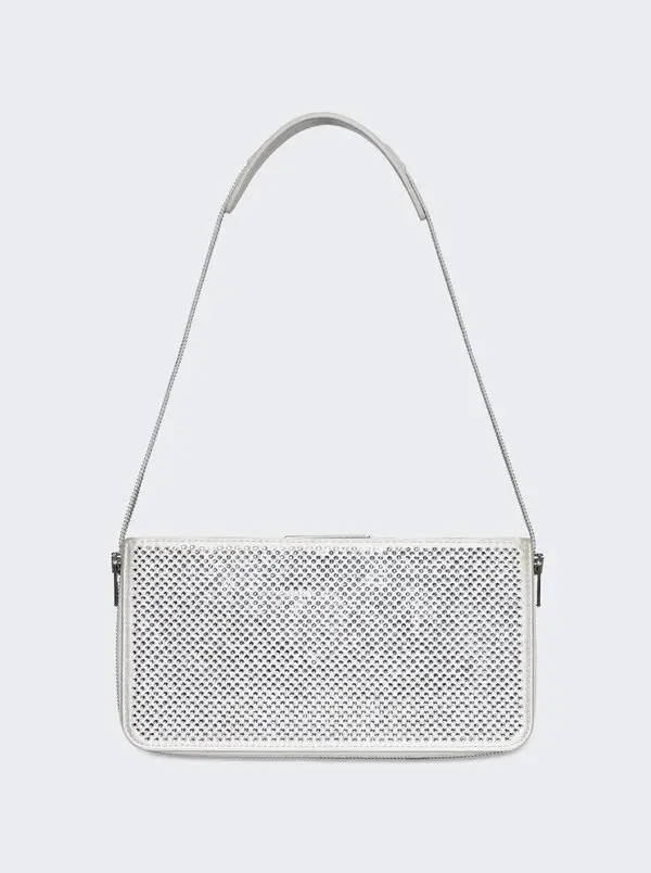 Alexander Wang Siren Crystal Mini Bag - White