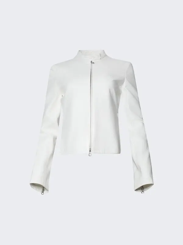 COURREGES City Vinyl Biker Jacket
