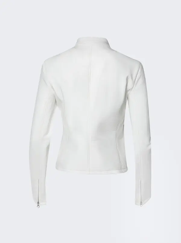 COURREGES City Vinyl Biker Jacket