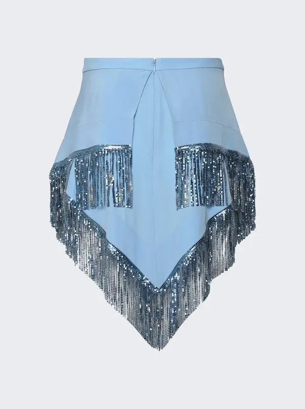 Rabanne Chainmail Crãªpe Mini Skirt