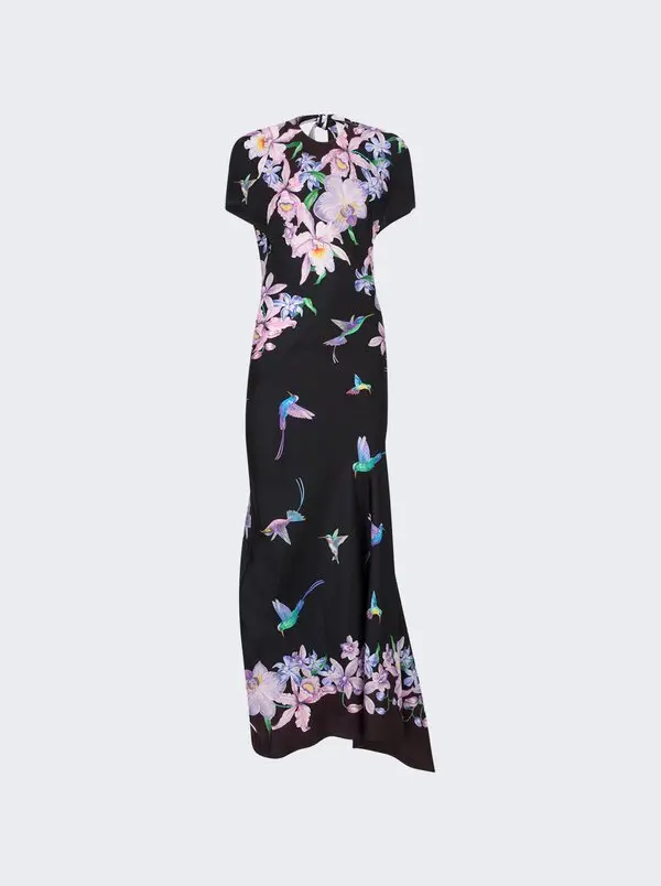 Attico Midi Dress Multicolor - Multi