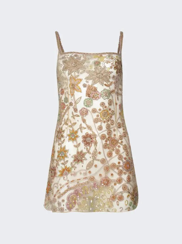 CLIO PEPPIATT Solea Mini Dress Multicolor