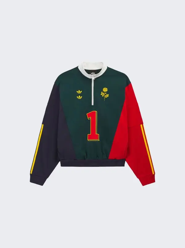 Adidas X Willy Chavarria Quarter Zip Sweatshirt - Multi