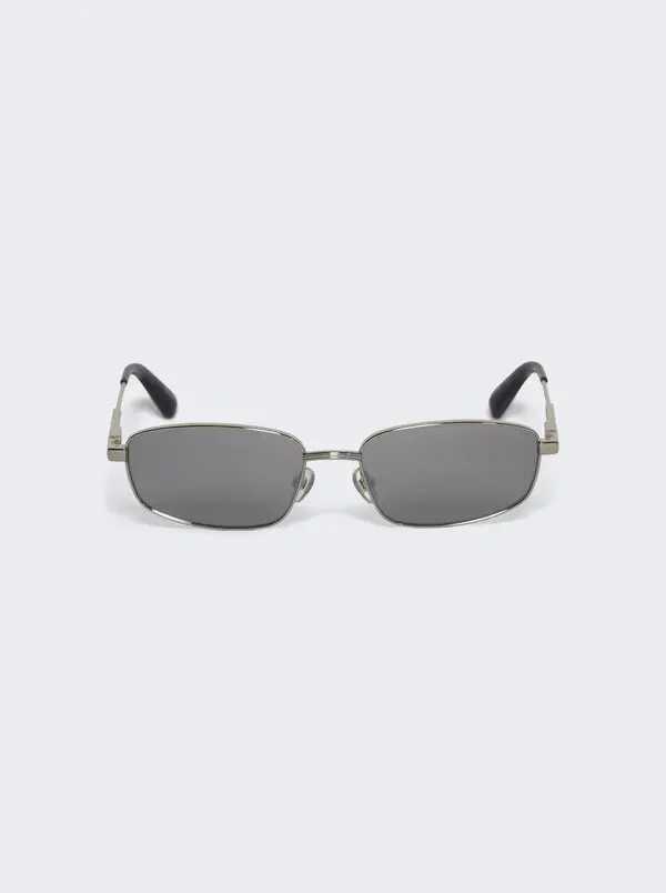 Jacquemus Sera Sunglasses Silver