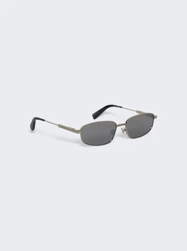 Jacquemus Sera Sunglasses Silver