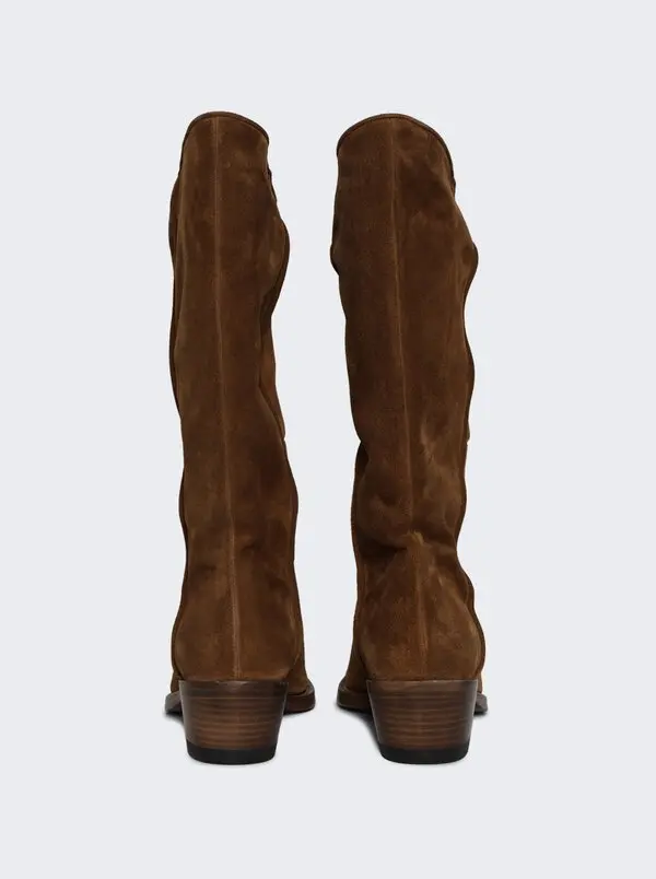 Khaite Clive Boot Sigaro