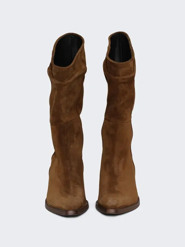 Khaite Clive Boot Sigaro - Tan