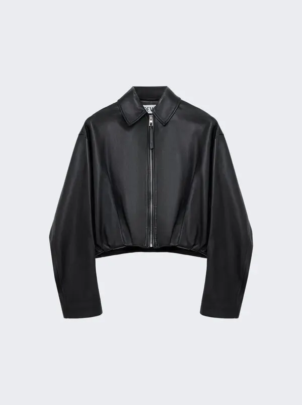 Loewe Leather Jacket - Black