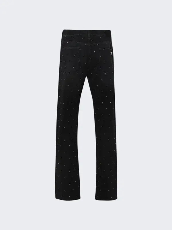Amiri Studded Straight Leg Jeans