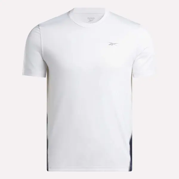 REEBOK Short Sleeve Vector T-shirt - White/vector Navy