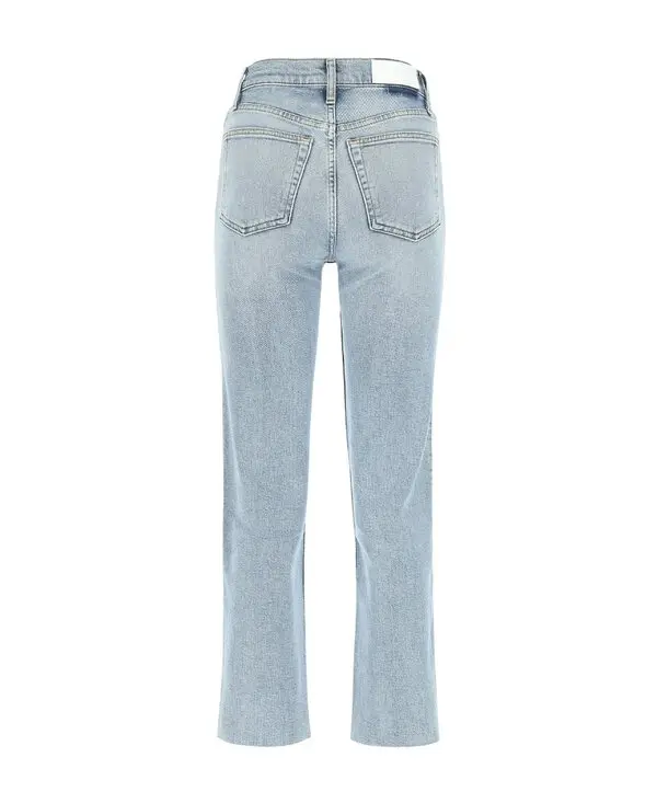 RE/DONE Mid-rise Straight Leg Jeans