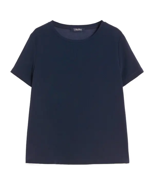 Max Mara Rebecca Crewneck Short-sleeved T-shirt - Midnight Blue