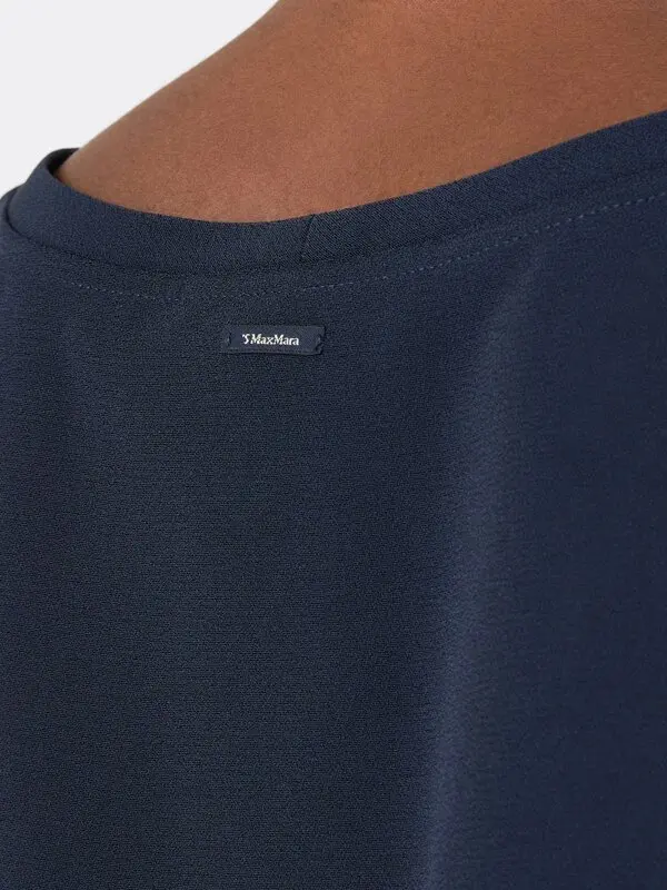 Max Mara Rebecca Crewneck Short-sleeved T-shirt - Midnight Blue
