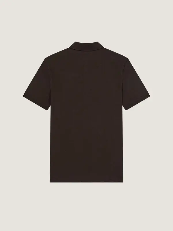 Givenchy Polo In Cotton With Paris Gros Grain