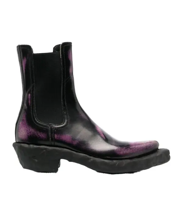 Camper Venga Pointed-toe Ankle Boots - Black