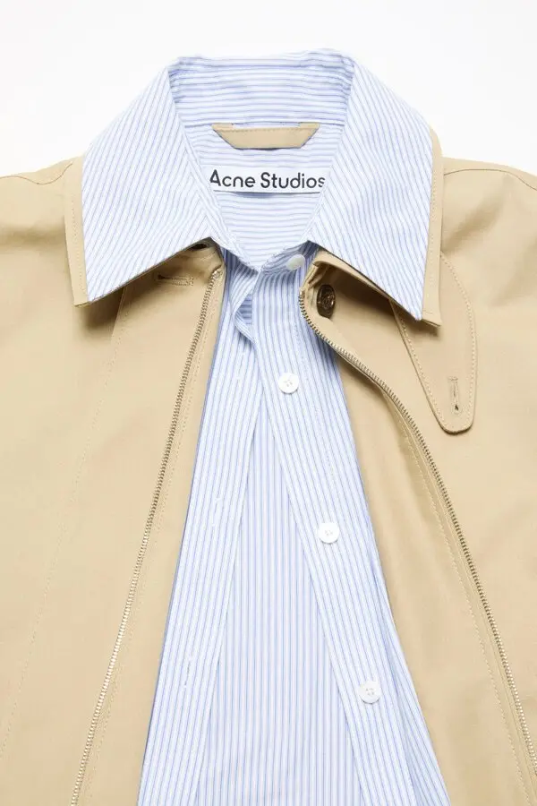 Acne Studios Layered Twill Jacket