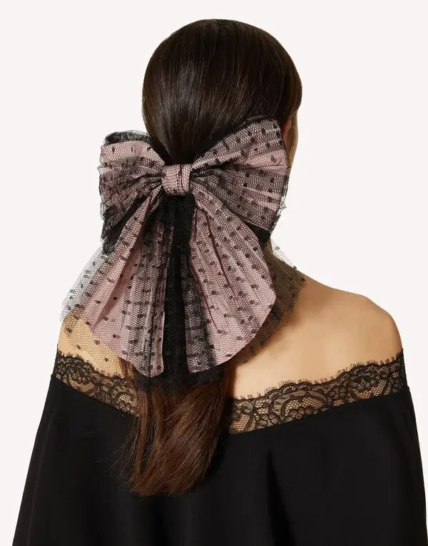 Red Valentino Bow Detailed Hair Tie