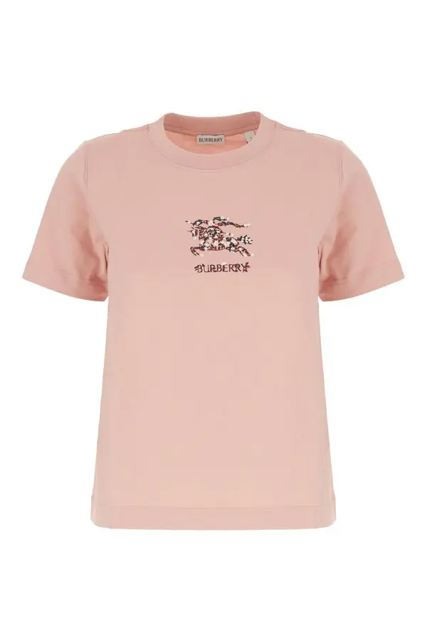 Burberry Embroidered T-shirt - Multicolor