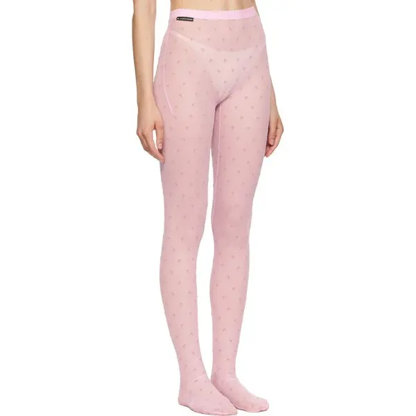 MARINE SERRE Plumetis Pantyhose