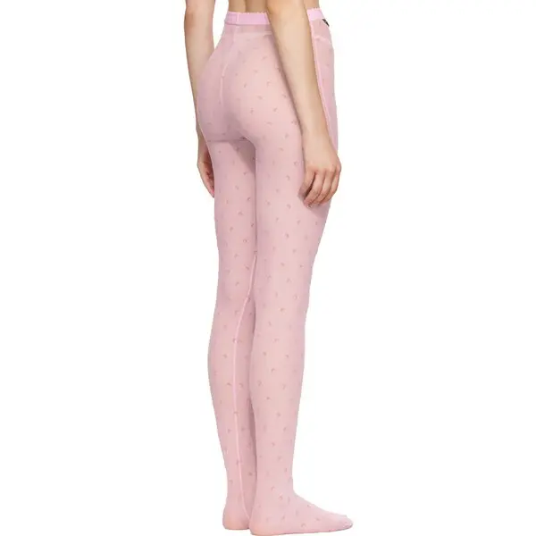 MARINE SERRE Plumetis Pantyhose