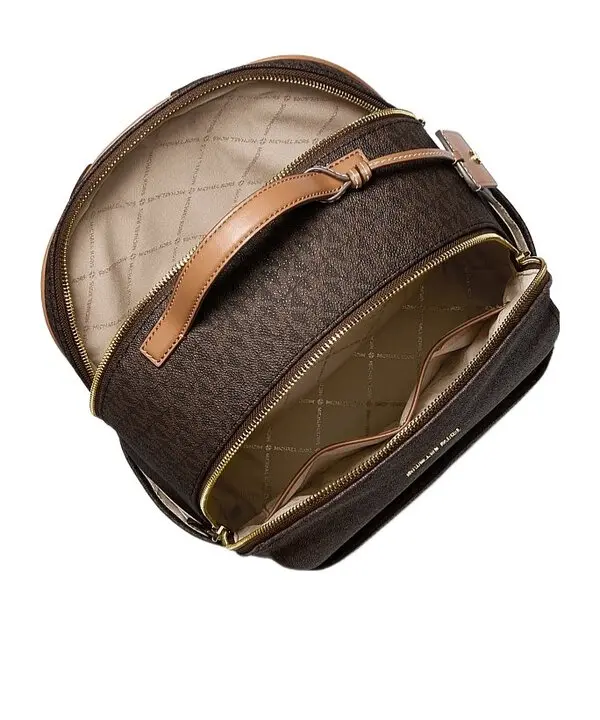 Michael Kors Sable Large Signature Logo Backpack