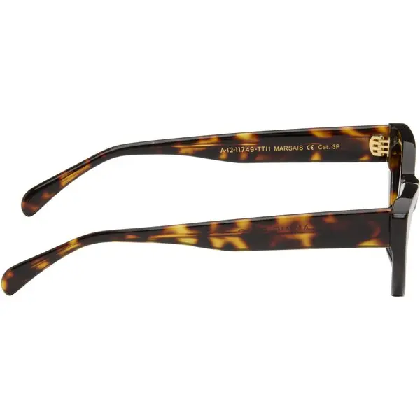 ANINE BING Tortoiseshell Cat-eye Sunglasses